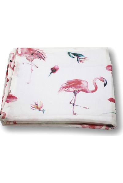 Mimiko Organik 120x120 Müslin Örtü+30x30 Mendil