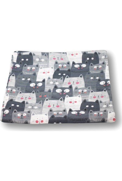 Mimiko Organik Müslin Örtü 120 x 120 cm + Mendil 30 x 30 cm