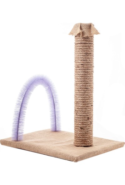 By Pet Kedi Kaşıma ve Tırmalama Tahtası Lila