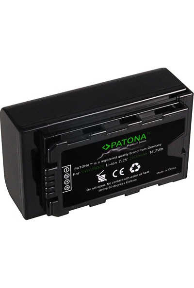 Patona Panasonic VW-VBD29 AJ-PX298MC HDC-MDH2GK AJ-HPX270 İçin VW-VBD29 Premium Batarya Patona Panasonic VW-VBD29 AJ-PX298MC HDC-MDH2GK AJ-HPX270 İçin VW-VBD29 Premium Batarya