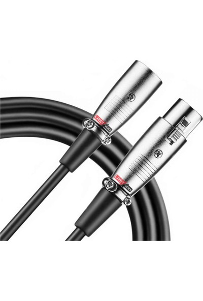 Lastvoice Cable-XLR Condenser Mikrofon Kablosu XLR TO XLR 3 Metre Lastvoice Cable-XLR Condenser Mikrofon Kablosu XLR TO XLR 3 Metre