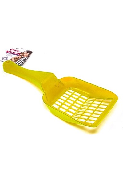 Pawise Plastik Kedi Kumu Küreği Sarı