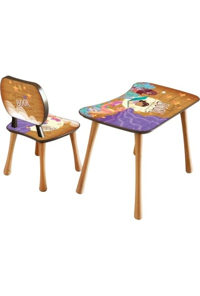 Popcorn Kids Back To School Sandalyeli Aktivite Masa Seti 2 - 6 Yaş Popcorn Kids Back To School Sandalyeli Aktivite Masa Seti 2 - 6 Yaş