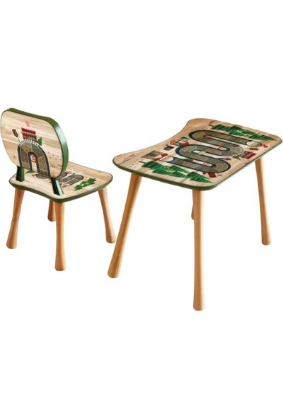 Popcorn Kids Cars Sandalyeli Aktivite Masa Seti 2 - 6 Yaş Popcorn Kids Cars Sandalyeli Aktivite Masa Seti 2 - 6 Yaş