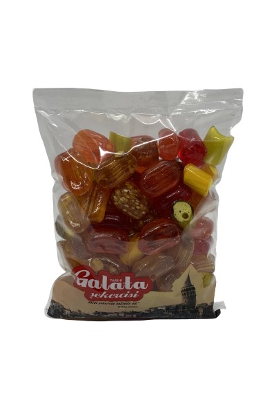 Tarihi Galata Şekercisi Karışık Akide Şekeri 500 gr