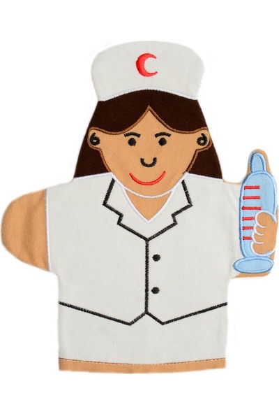 Anki Toys Meslekler El Kuklası Hemşire Anki Toys Meslekler El Kuklası Hemşire