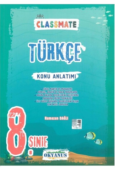 Okyanus 8. Sınıf Classmate Türkçe Konu Anlatımı Okyanus 8. Sınıf Classmate Türkçe Konu Anlatımı