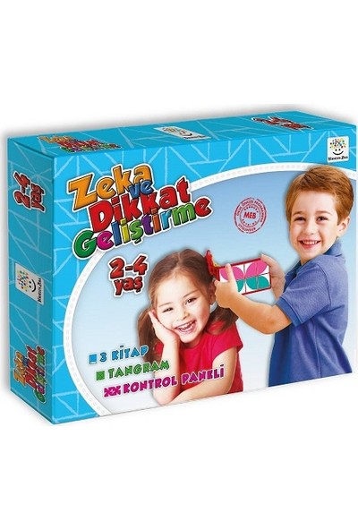 Yükselen Zeka Yayınları Zeka - Dikkat Geliştirme Seti - (2-4 Yaş) Yükselen Zeka Yayınları Zeka - Dikkat Geliştirme Seti - (2-4 Yaş)