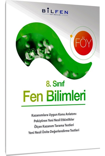 Bilfen Yayıncılık 8. Sınıf Fen Bilimleri Föy