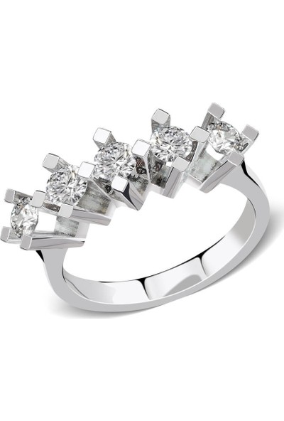 Venta Pırlanta 0,30 Karat Beştaş Pırlanta Yüzük Venta Pırlanta 0,30 Karat Beştaş Pırlanta Yüzük