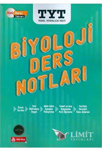 Limit Yayınları TYT Biyoloji Ders Notları Limit Yayınları TYT Biyoloji Ders Notları