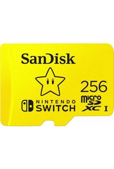 Sandisk 256GB Micro SD XC Uhs-I Nintendo Switch Hafıza Kartı - SDSQXAO-256G-GNCZN (Yurt Dışından) Sandisk 256GB Micro SD XC Uhs-I Nintendo Switch Hafıza Kartı - SDSQXAO-256G-GNCZN (Yurt Dışından)