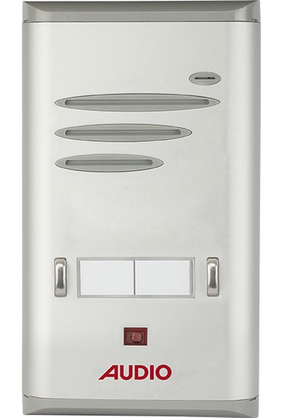 Audio Çift Butonlu Zil Panel 8Li Et 004845-2 Audio Çift Butonlu Zil Panel 8Li Et 004845-2