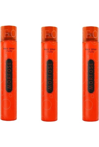 Morfose Ultra Sert Saç Spreyı 400 ml x 3 Adet