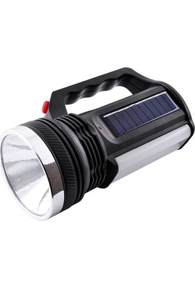 Yopigo 2836-T Güneş Enerjili Şarjlı Aydınlatma Cihazı 1W+16 LED Çift Yönlü El Feneri