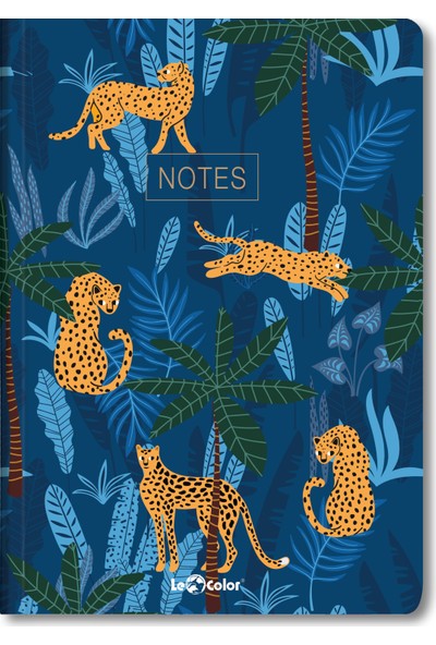 Le Color Tropical Sert Kapak Düz Defter 192 Sayfa 80 gr 17 x 24 cm Le Color Tropical Sert Kapak Düz Defter 192 Sayfa 80 gr 17 x 24 cm