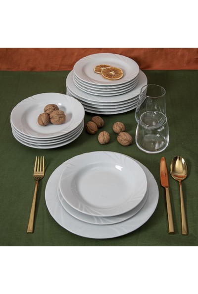 Güral 18 Parça Soprano Yemek Seti Güral 18 Parça Soprano Yemek Seti