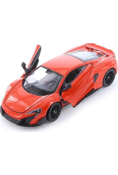 Welly 1:24 Die Cast Model Araba Mclaren 675LT - Kırmızı Welly 1:24 Die Cast Model Araba Mclaren 675LT - Kırmızı