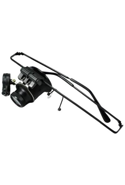 Erciyes LED Işıklı Gözlük Şeklinde 20X Zoom Büyüteç