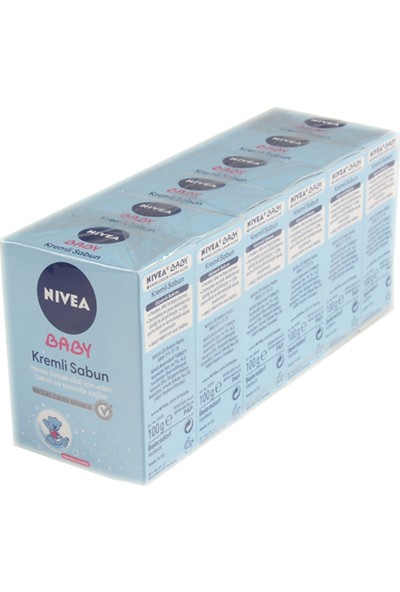 Nivea Baby Kremli Sabun 100 gr - 6'lı Paket