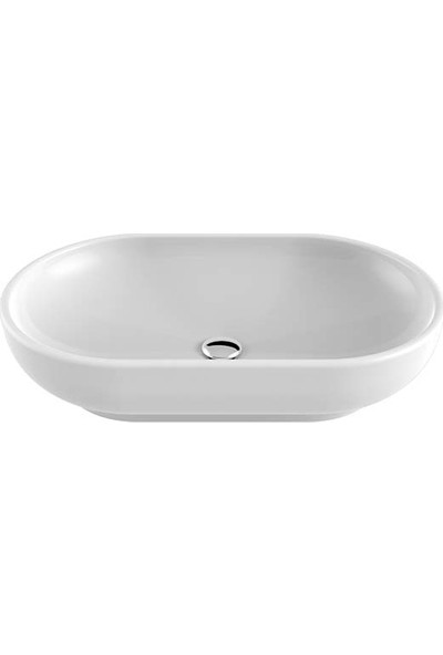 Creavit Mina 40X65 cm Setüstü Lavabo MN165 Creavit Mina 40X65 cm Setüstü Lavabo MN165
