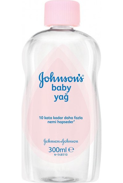 Johnsons Baby Yağ 300 ml - 6'lı Paket