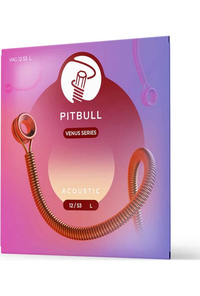 Pitbull Strings Venus Series Vag 12-53 L Takım Tel Akustik Gitar Teli 12-53 Pitbull Strings Venus Series Vag 12-53 L Takım Tel Akustik Gitar Teli 12-53