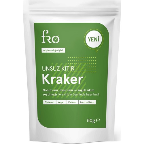 Fro Unsuz Kıtır Kraker 50 gr Fiyatı - Taksit Seçenekleri
