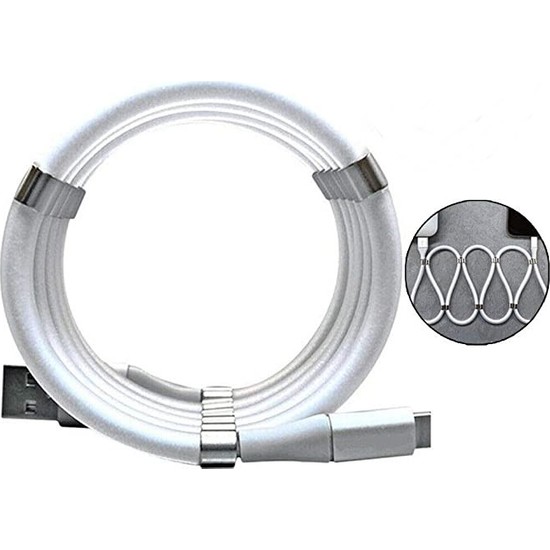 Supercalla Micro USB Mıknatıslı Şarj Kablosu Fiyatı