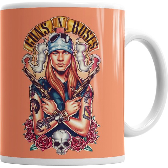 Baskı Dükkanı Axl Rose Kupa Bardak Porselen Fiyatı