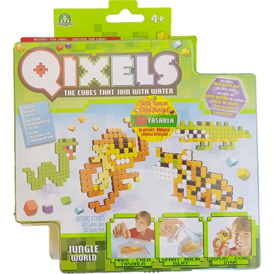 Giochi Preziosi Qixels Başlangıç Paketi Jungle World Kodlama Fiyatı