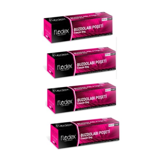 Flodex Buzdolabı Poşeti Orta Boy 4'lü Fiyatı - Taksit Seçenekleri