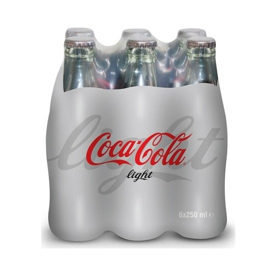 Coca Cola Light Şişe 6x250 ml Fiyatı - Taksit Seçenekleri