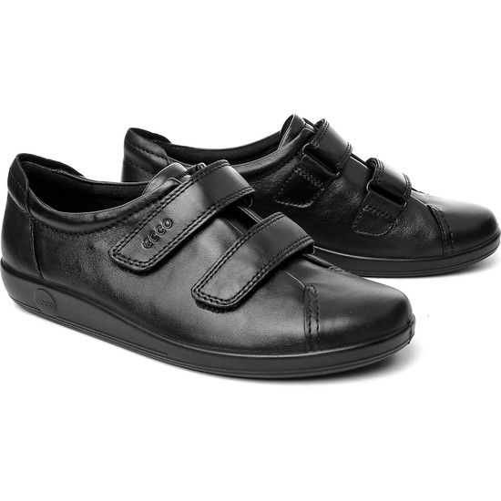 Ecco Siyah Kadın Oxford / Ayakkabı 20651356723 Ecco Soft 2.0 Fiyatı