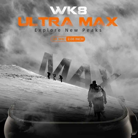 Byrist Watch 8 Ultra Series Wk8 Ultra Max Amoled Ekran 49MM/KORDON Kilitli/pusula/gps/nfc/aı