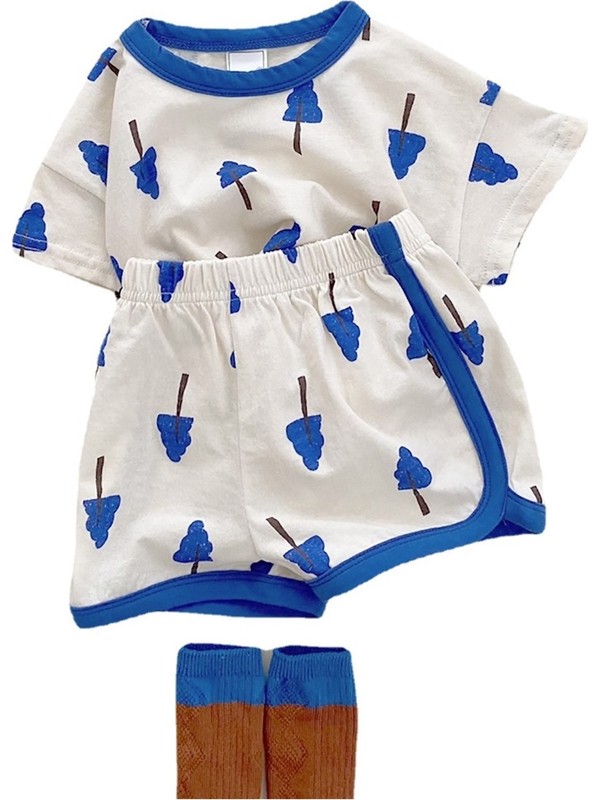 Asdfgh Kız Bebek Yaz Iki Parça Bebek Giysileri (Yurt Fiyatı