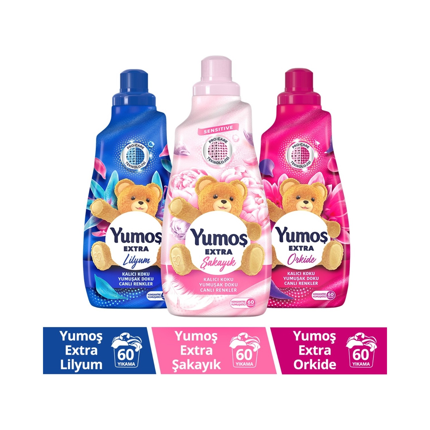 Yumoş Çamaşır Yumuşatıcısı Lilyum 1440 ml x1 + Yumoş Orkide Fiyatı