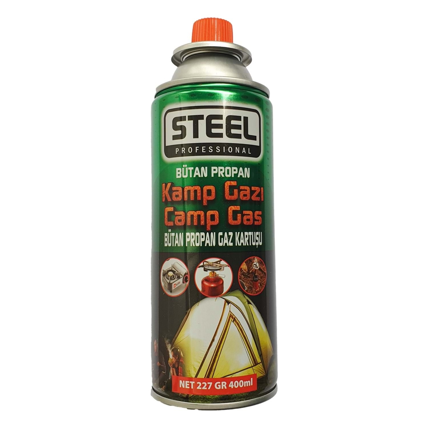 Steel Professıonal - Kamp Gazı Bütan Propan Gaz Kartuşu 400 Fiyatı