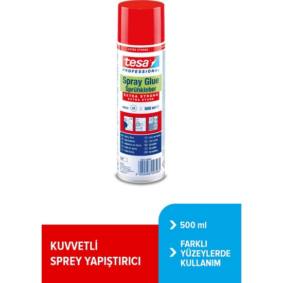Tesa Spray Yapıştırıcı - Extra Güçlü 500 ml Fiyatı