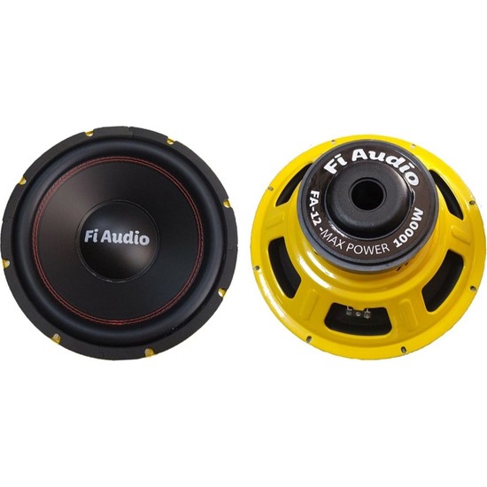 Fi Audio Subwoofer Fa-12 Fiyatı, Taksit Seçenekleri ile Satın Al