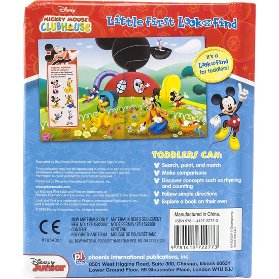 Disney: Mickey Mouse Clubhouse Activity Book Kitabı ve Fiyatı