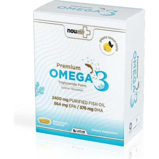 Nouplus Premium Omega 3 1200 mg 60 Kapsül Fiyatı