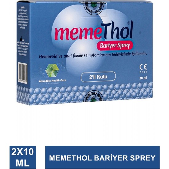 Almediko Memethol Bariyer Sprey 2 x 10 ml Fiyatı