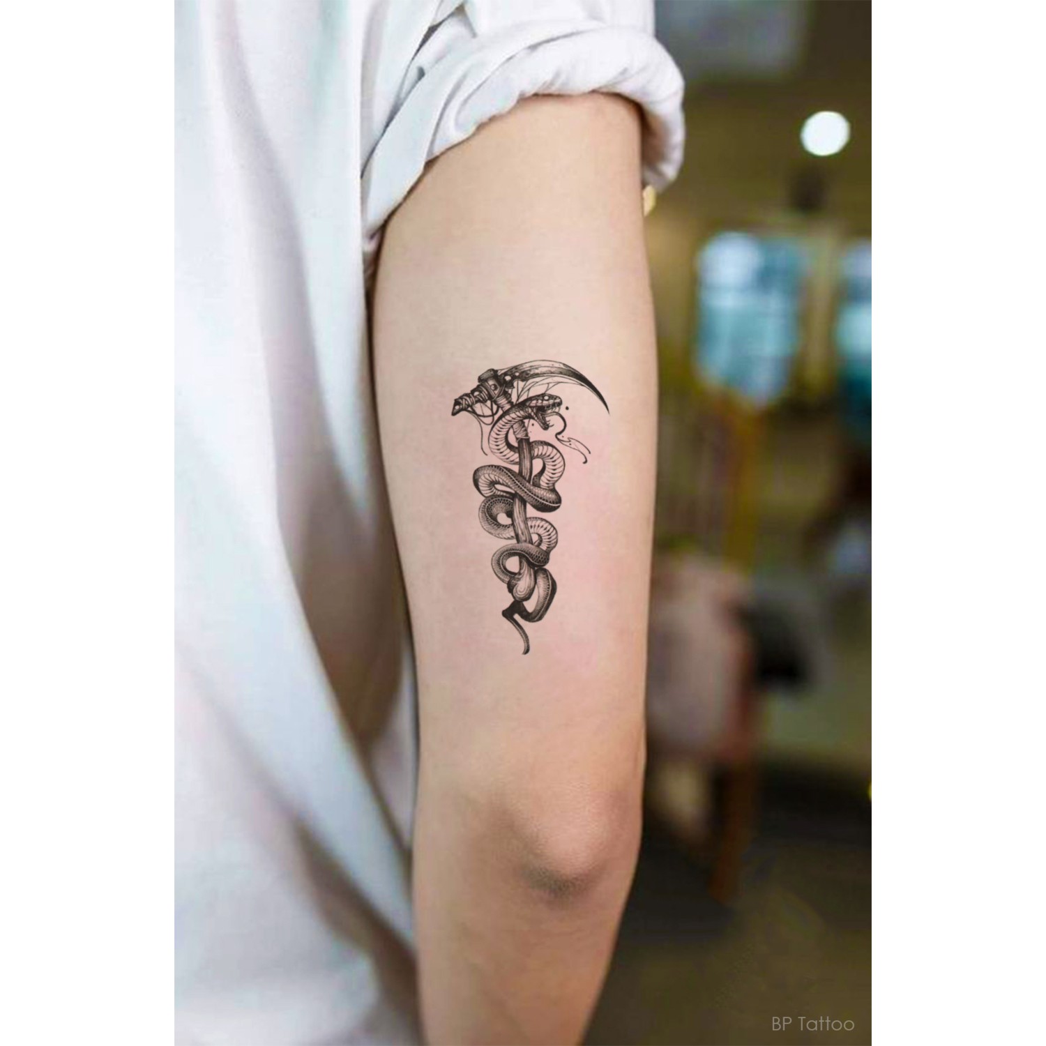 BP Tattoo Reaper Snake Geçici Yılan Dövmesi Fiyatı