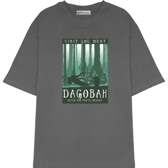 Green Mint Unisex Oversize T-Shirt Dagobah Travel Fiyatı Green Mint Unisex Oversize T-Shirt Dagobah Travel Fiyatı