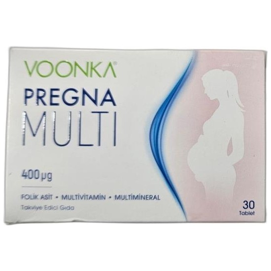 Voonka Pregna Multi 30 Tablet Fiyatı - Taksit Seçenekleri