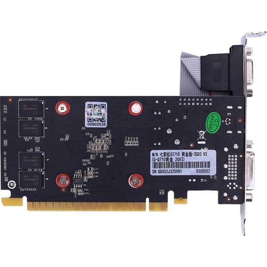 Colorful Geforce GT710 2gb Gddr3 64BIT (2gd3-V) Fiyatı