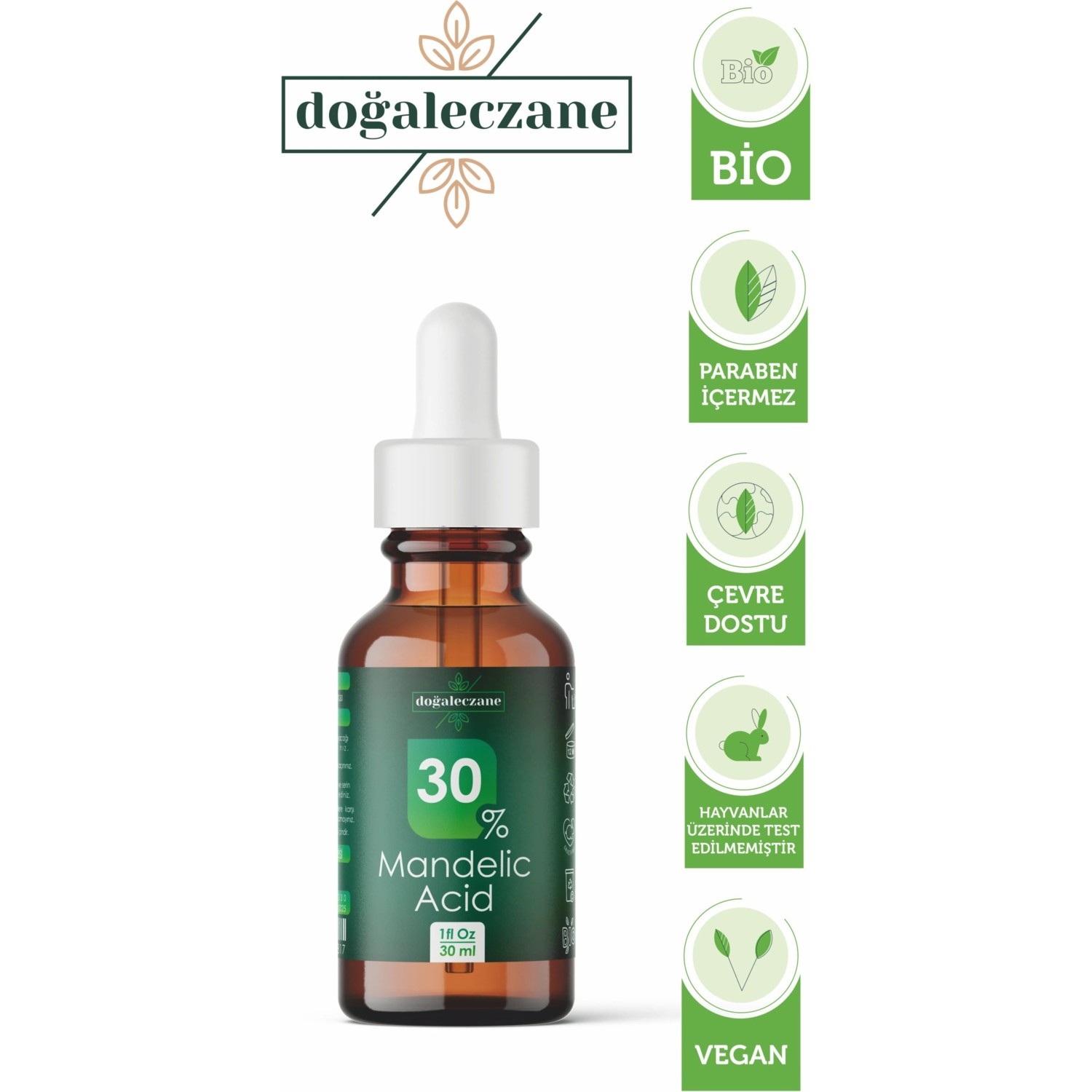 Mandelik Asit %30 | Mandelic Acid Peeling 30 ml Fiyatı