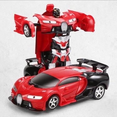 K rm z Bugatti Transformer Rc Robot Araba Uzaktan Kumanda Fiyat