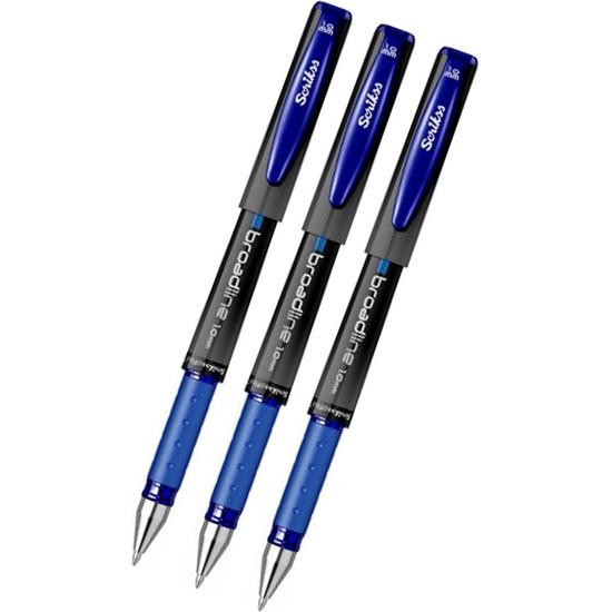 Scrikss Mavi Imza Kalemi 1.0mm 3 Adet Imza Kalemi Pilot 1,0 Fiyatı